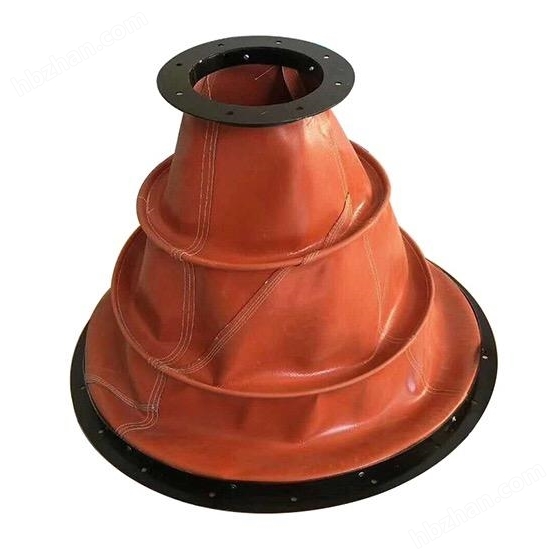 大口径硅胶通风软连接-环保在线